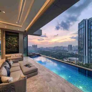 Bold and Beautiful The Monochrome Magic of High-Rise Condo Interiors in ...